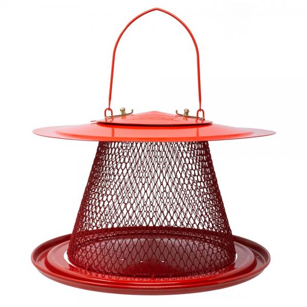 Red Collapsible Mesh Feeder – Urban Birding Supply