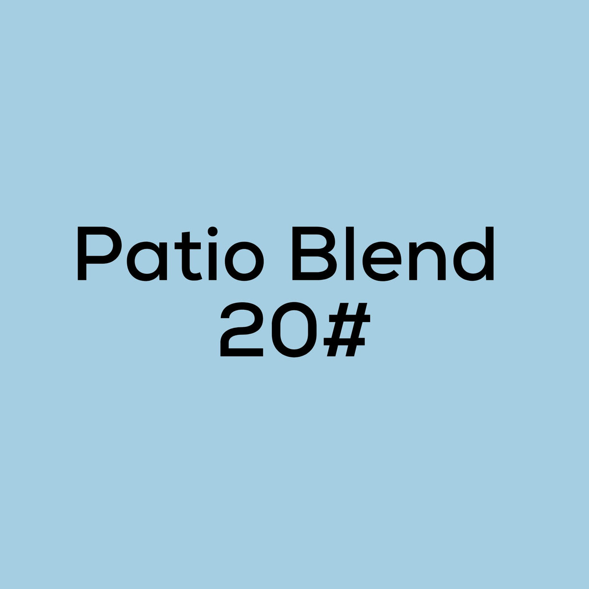 Patio Blend - Low Millet 20# – Urban Birding Supply